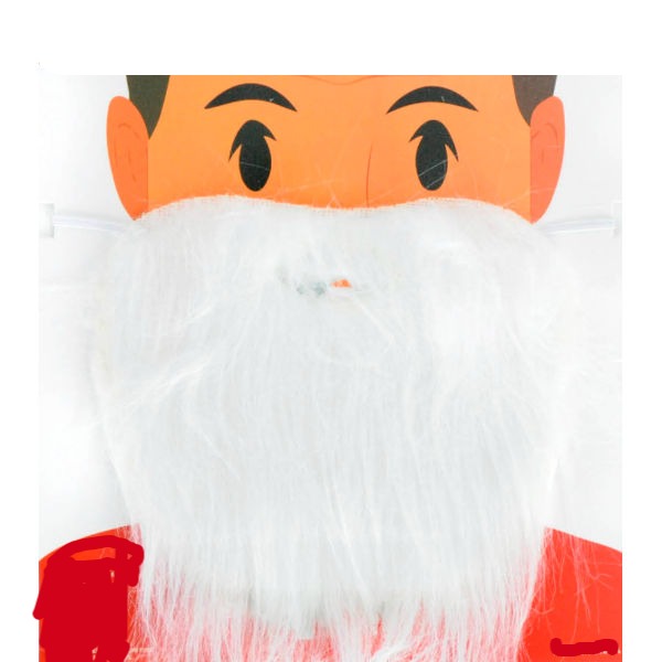 White Party Beard – Cracker Jack Costumes Brisbane