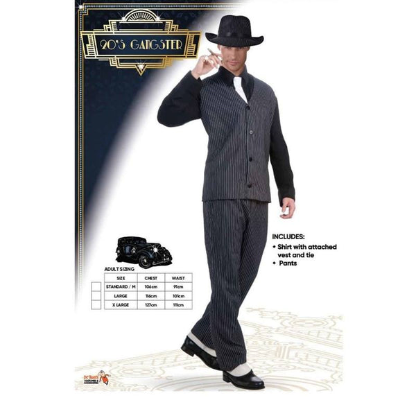 20s Gangster Costume – Adult Mobster Outfit | Dr Toms – Cracker Jack ...