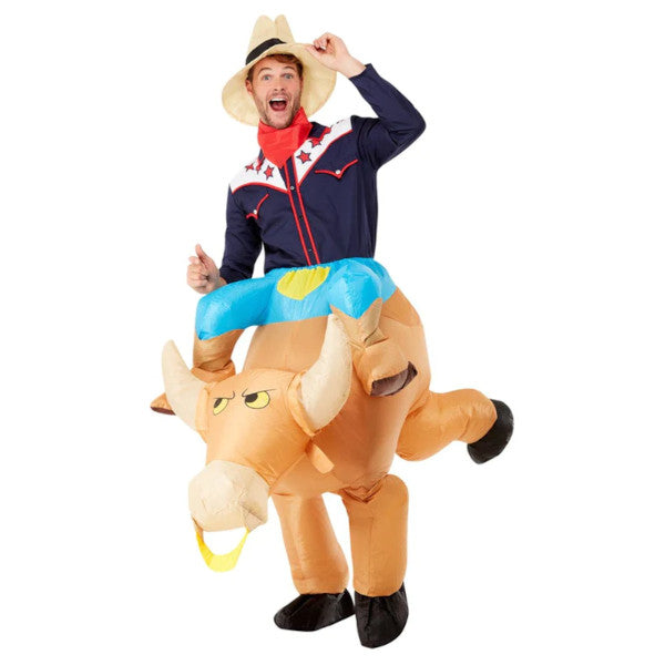 Inflatable Ride A Bull Costume – Cracker Jack Costumes Brisbane