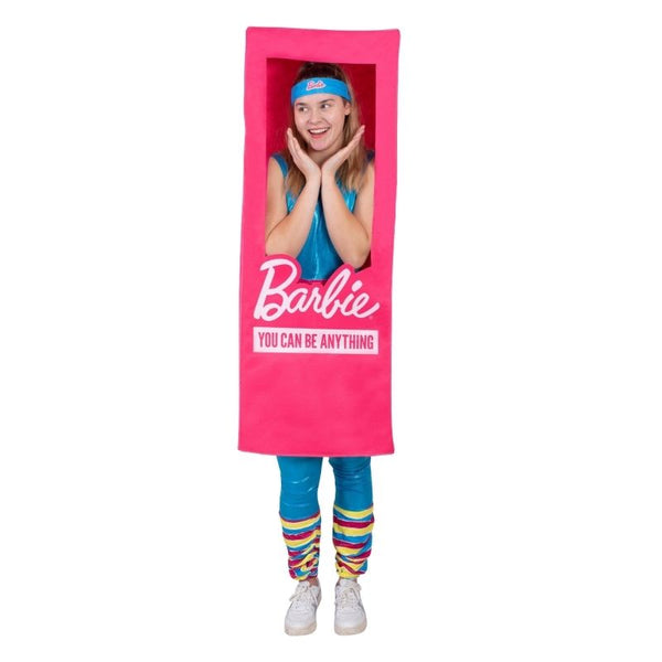 Barbie Doll Box Costume – Official Mattel | Adult Size – Cracker Jack ...