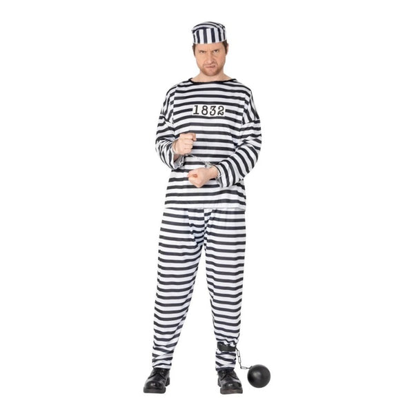 Black and White Convict Costume – Cracker Jack Costumes Brisbane