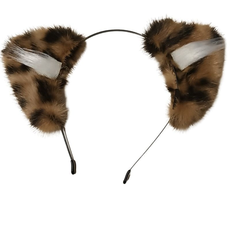 Deluxe Leopard Ears Plush Headband Costume – Cracker Jack Costumes Brisbane