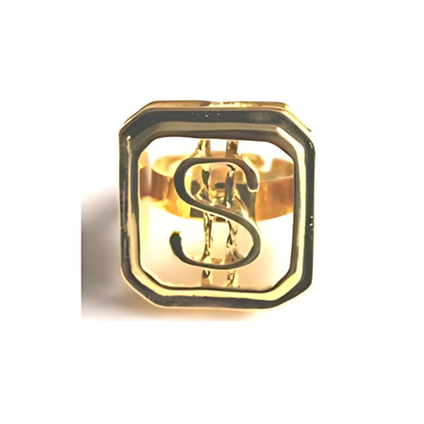 Dollar Ring in Gold – Cracker Jack Costumes Brisbane