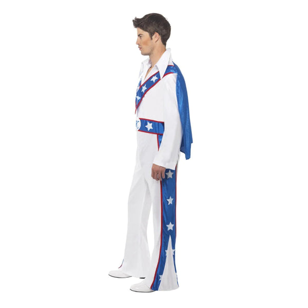 Evel Knievel Costume - Jumpsuit and Attached Cape – Cracker Jack ...