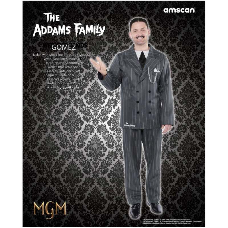 Gomez Addams Family Men's Costume – Cracker Jack Costumes Brisbane