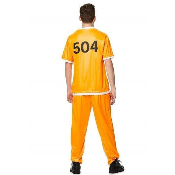 Inmate Prisoner Mens Costume – Cracker Jack Costumes Brisbane