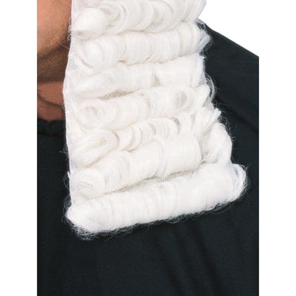 Judge Wig – Adult White Courtroom Costume Accessory – Cracker Jack ...
