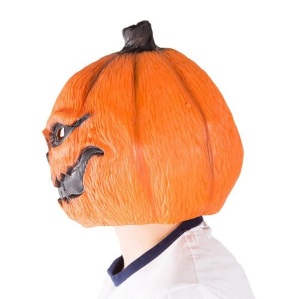 Latex Pumpkin Mask – Cracker Jack Costumes Brisbane