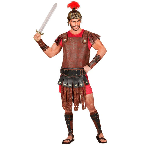 Leather Look Roman/Greek Leg Guards – Gladiator Costume – Cracker Jack ...