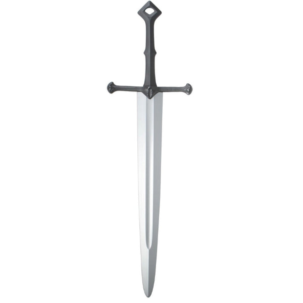 100cm Long Sword Prop | Black Handle Medieval Costume Weapon – Cracker ...