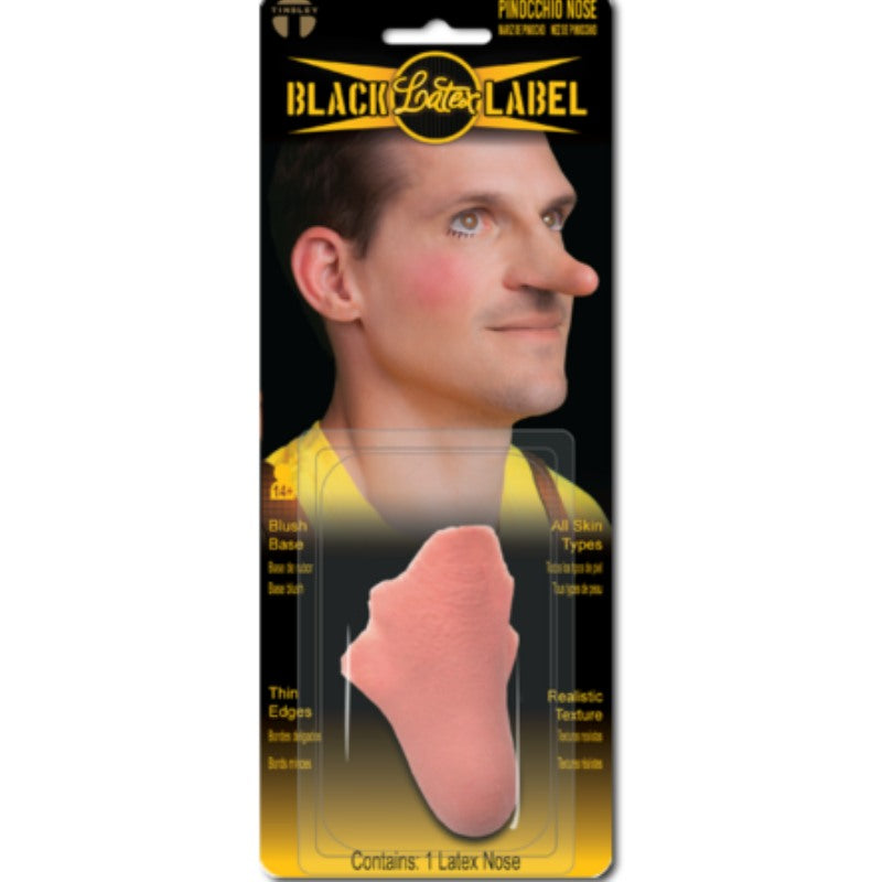 Pinnochio Nose - Black Label Latex – Cracker Jack Costumes Brisbane