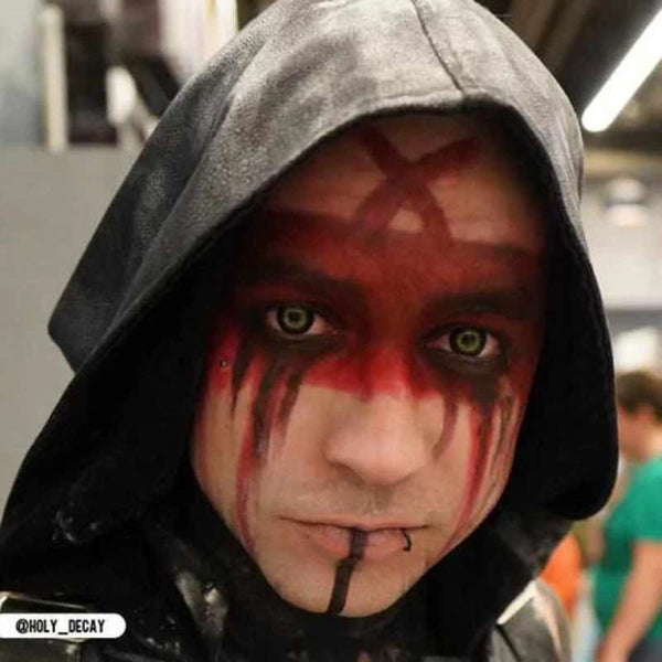 Primal Contact Lenses - Storm - Black/Yellow – Cracker Jack Costumes ...