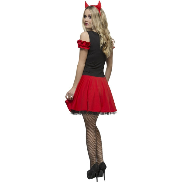 Red Fever Wicked Devil Costume – Women’s Halloween Outfit – Cracker ...