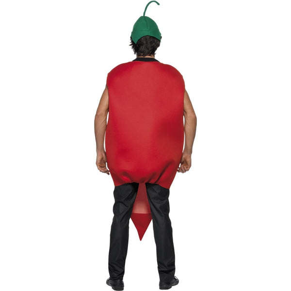 Red Hot Chilli Pepper Costume – Fun Adult Fancy Dress – Cracker Jack ...