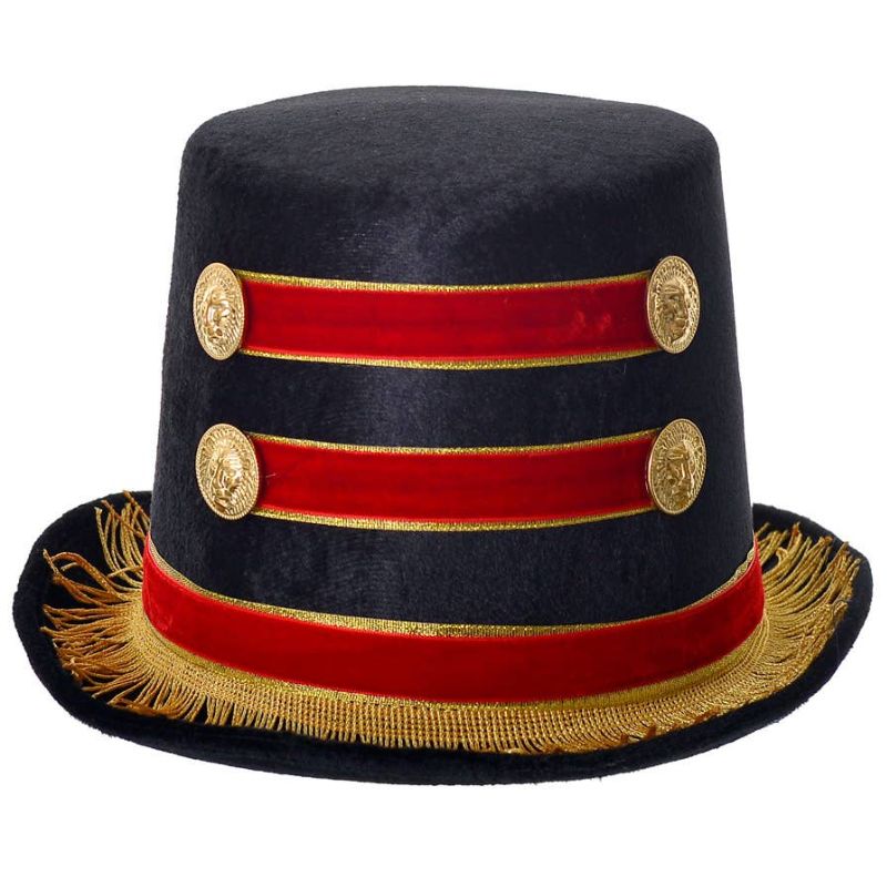 Ringmaster Theatrical Top Hat – Cracker Jack Costumes Brisbane