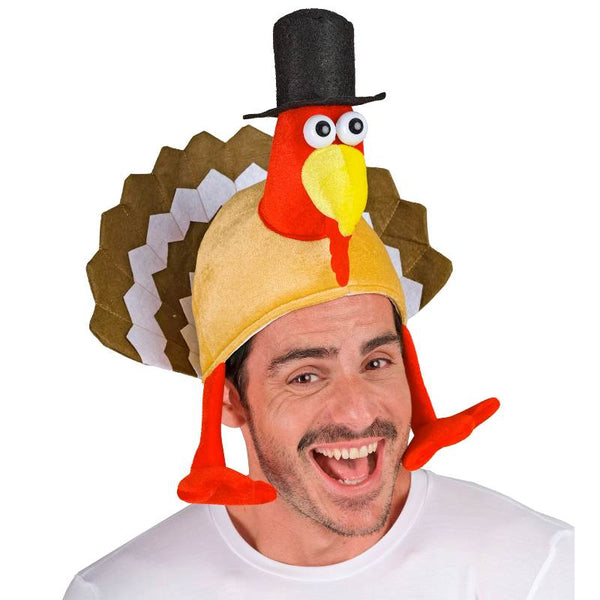 Thanksgiving Day Turkey Hat | Novelty Christmas Party Hat – Cracker ...