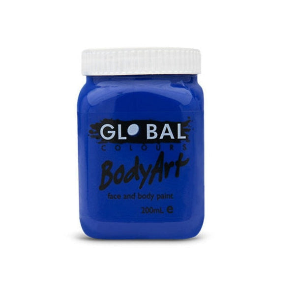Ultra Blue Face & Body Paint – Global – Cracker Jack Costumes Brisbane