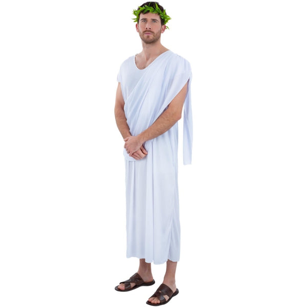 Classic Unisex Toga Costume – Roman & Greek Robe – Cracker Jack ...