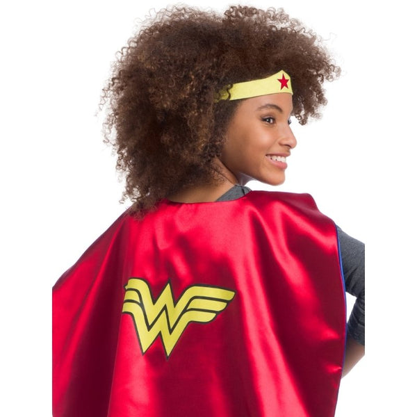 Wonder Woman Girls Cape Set – Cracker Jack Costumes Brisbane