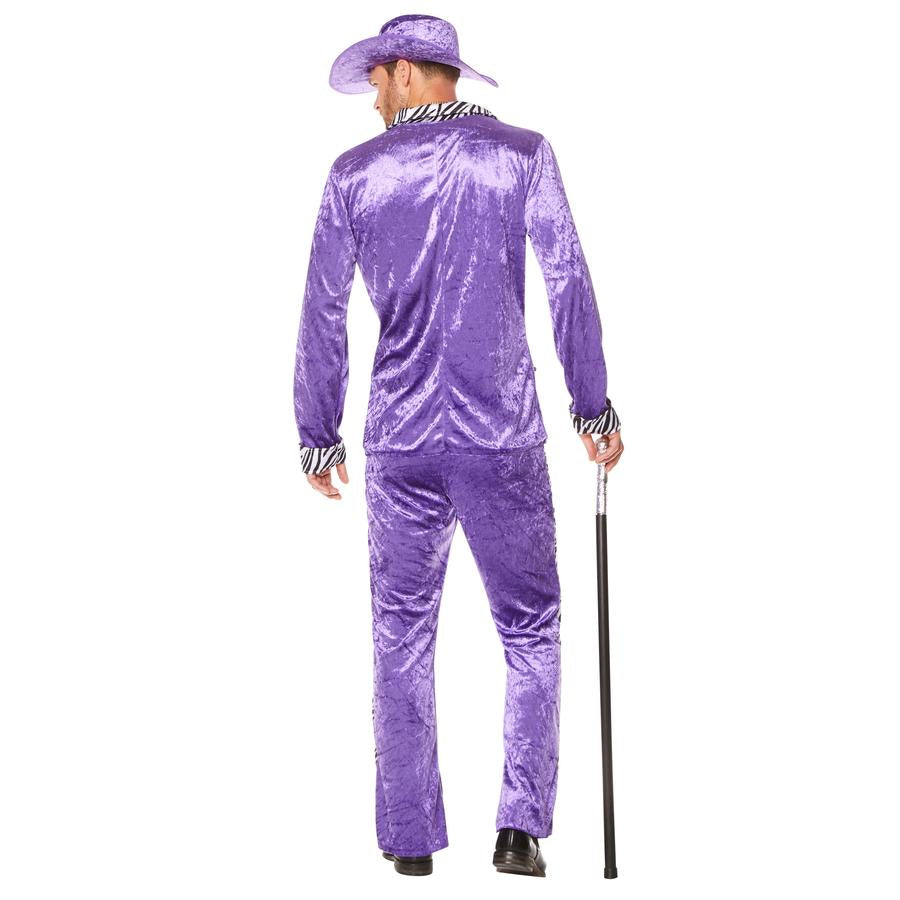 1980s Pimp Suit in Purple – Cracker Jack Costumes Brisbane