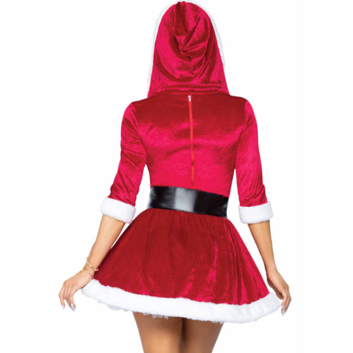 Mrs Claus Ladies Red Christmas Costume - Leg Avenue – Cracker Jack ...