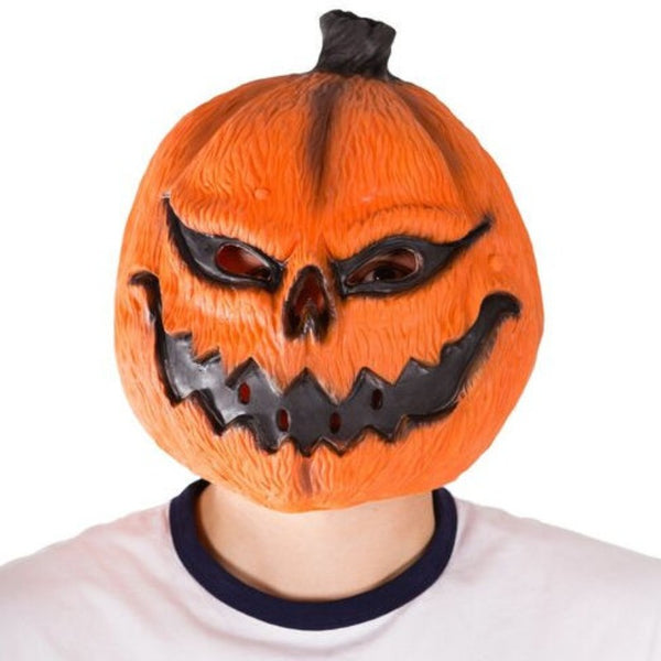 Latex Pumpkin Mask – Cracker Jack Costumes Brisbane