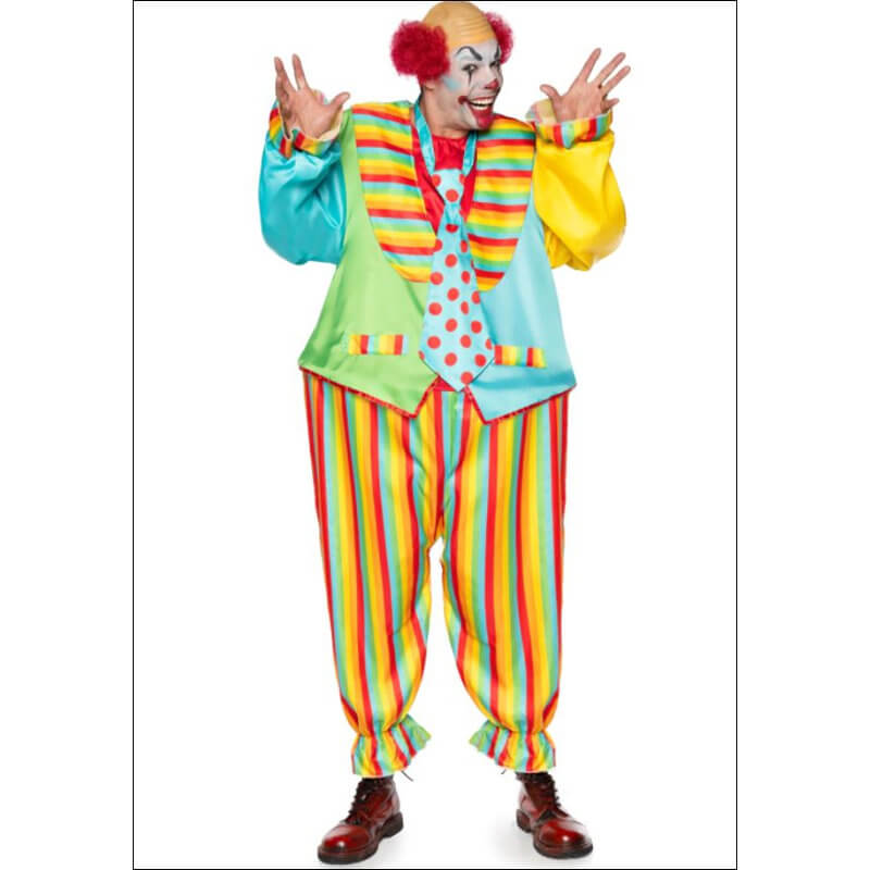 Circus Clown Men's Costume - Leg Avenue – Cracker Jack Costumes Brisbane