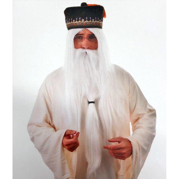 Wizard Wig and Beard Kit - Tomfoolery – Cracker Jack Costumes Brisbane
