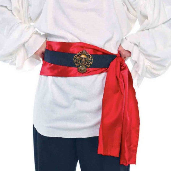 Pirate Belt with Red Sash – Cracker Jack Costumes Brisbane