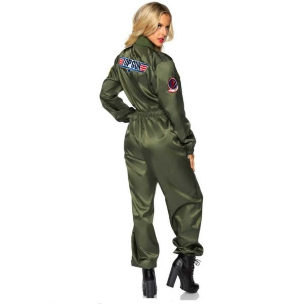 Top Gun Ladies Parachute Flight Suit Costume – Cracker Jack Costumes ...