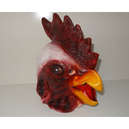 Latex Rooster Mask – Cracker Jack Costumes Brisbane