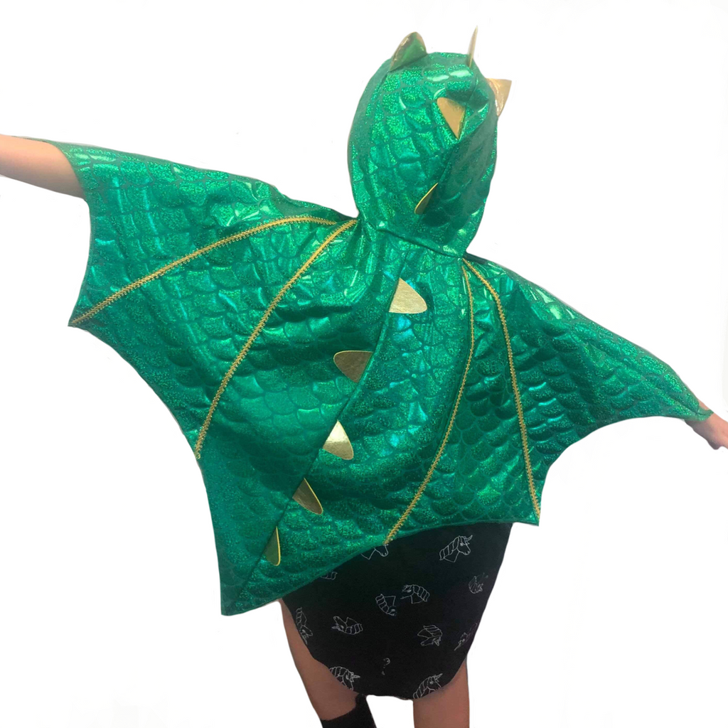 Hooded Dragon Cape-Child – Cracker Jack Costumes Brisbane